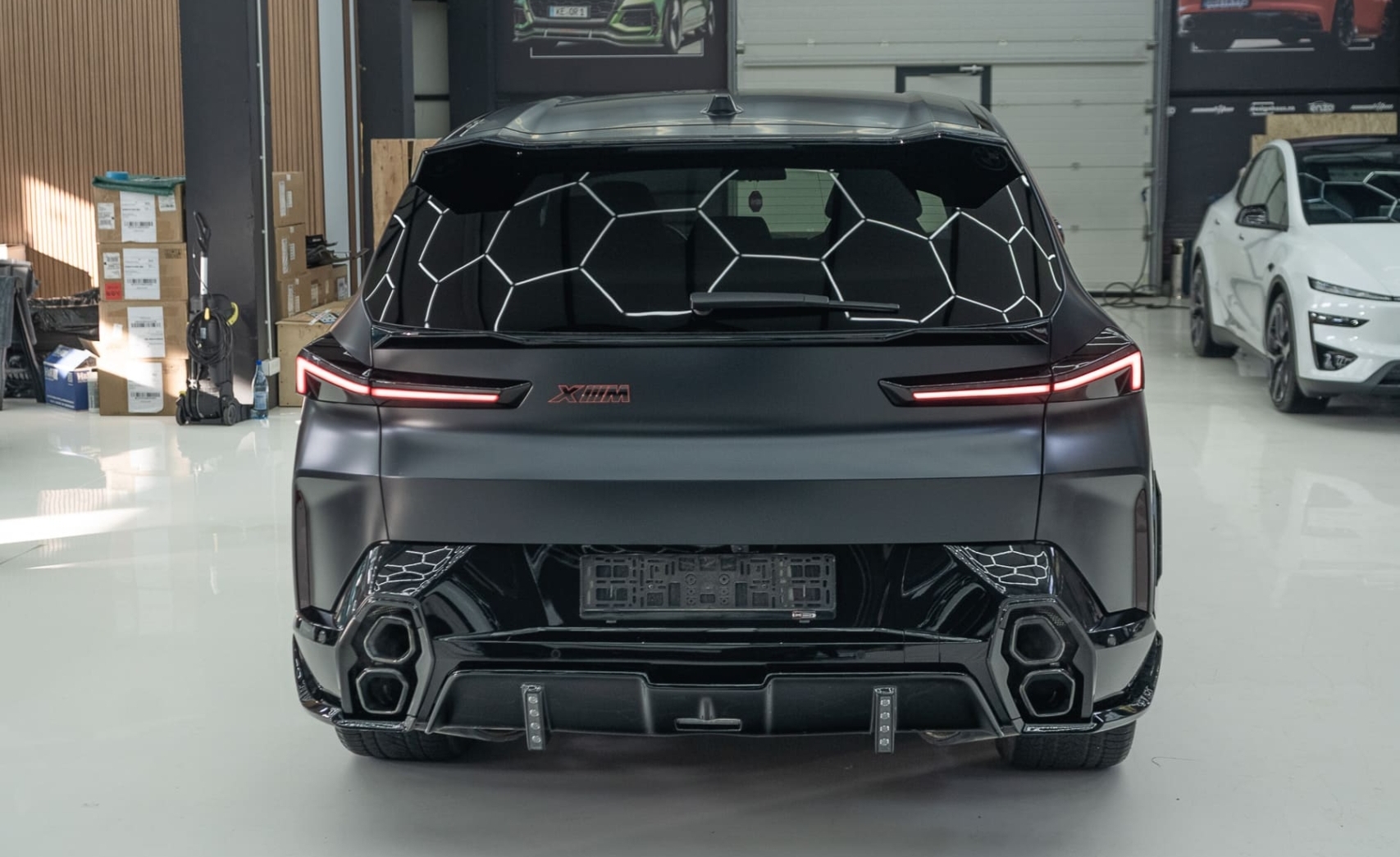 Custom BMW XM Label Red in Bucharest: turning “maximum” into truly one ...